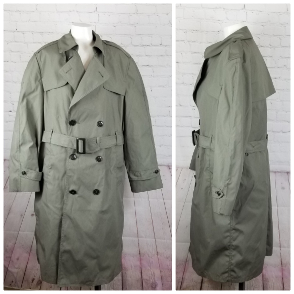 Valor Collection Trench Coat - Gem